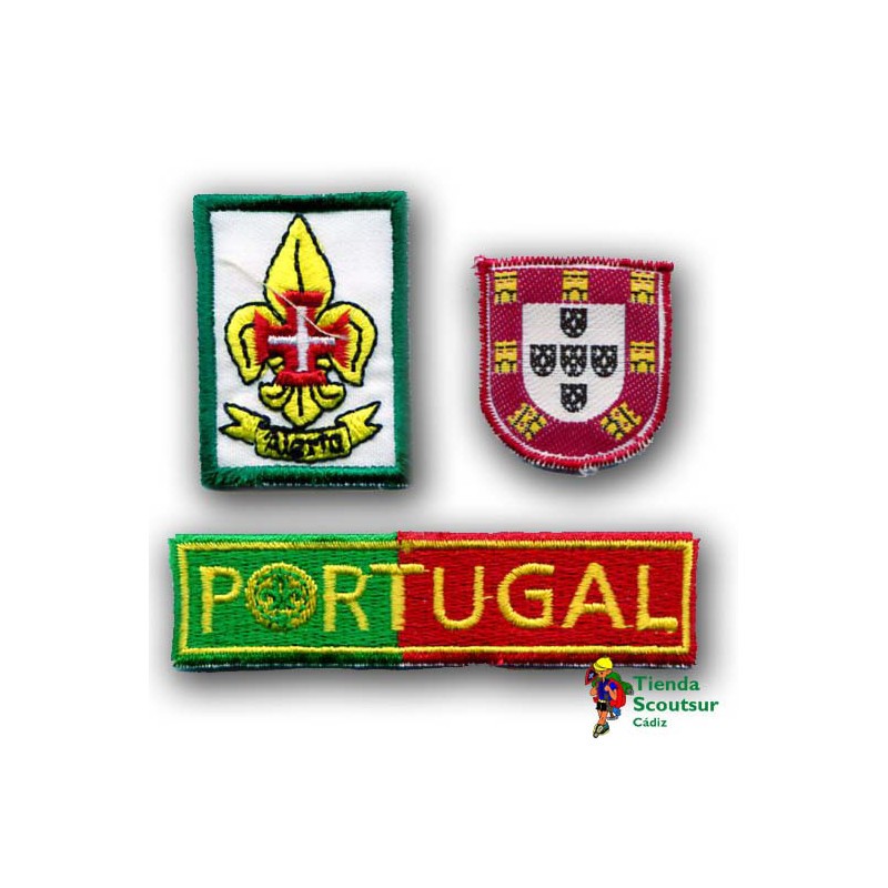 Set Insignias Scouts de Portugal